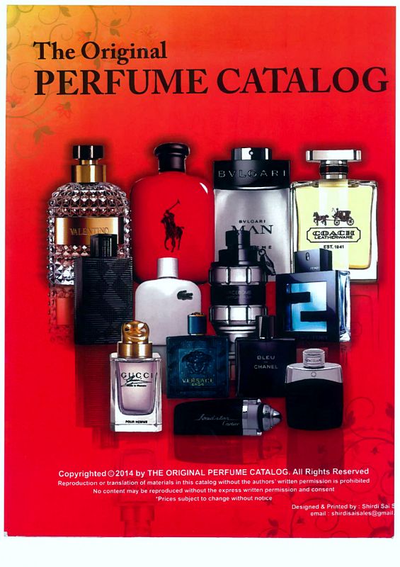 (Nuevo) Catalogo de Perfumes